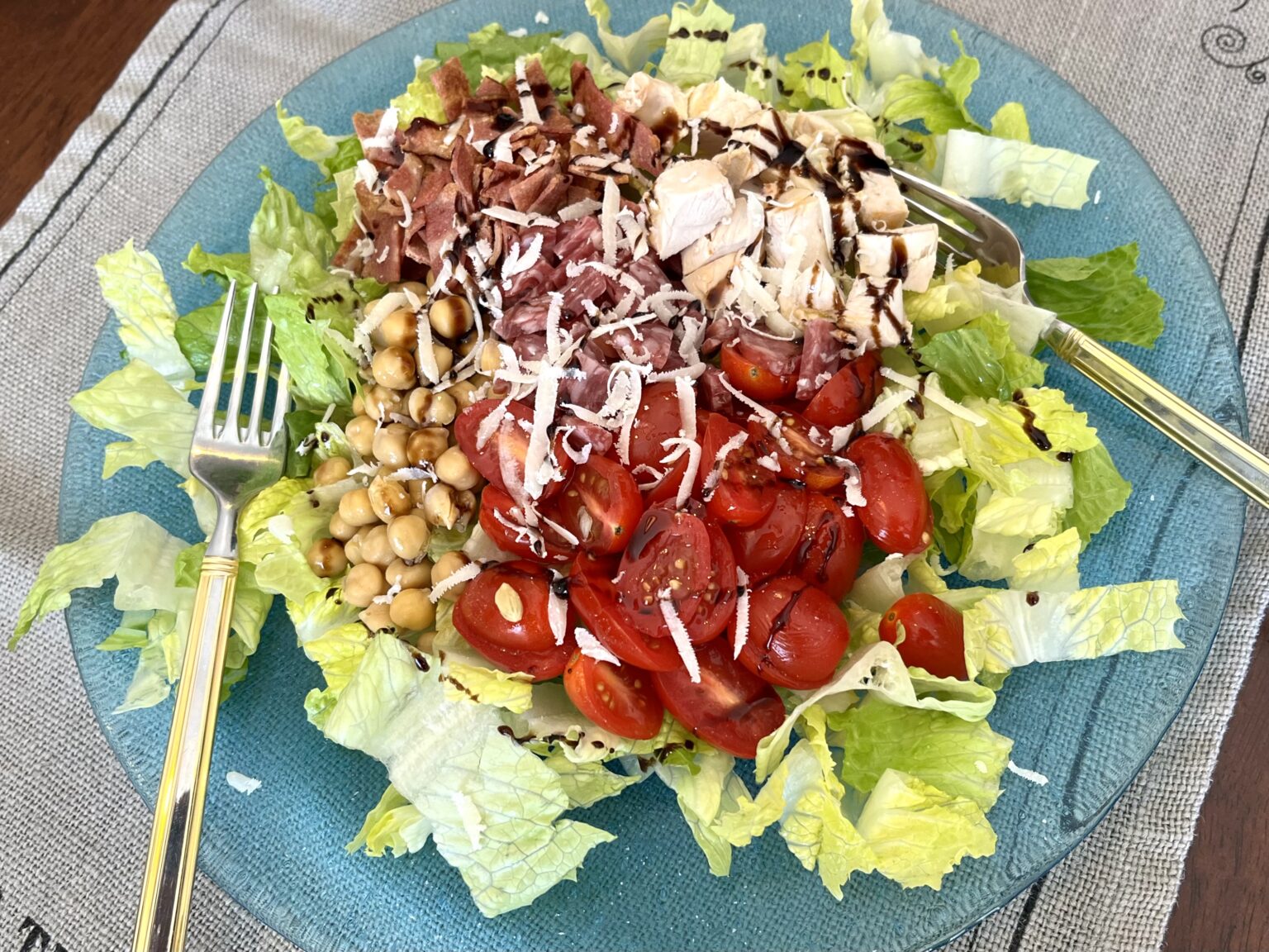 The “Real” Jennifer Aniston “Friends Salad” - Pots + Planes