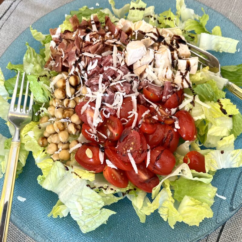 The “Real” Jennifer Aniston “Friends Salad” - Pots + Planes